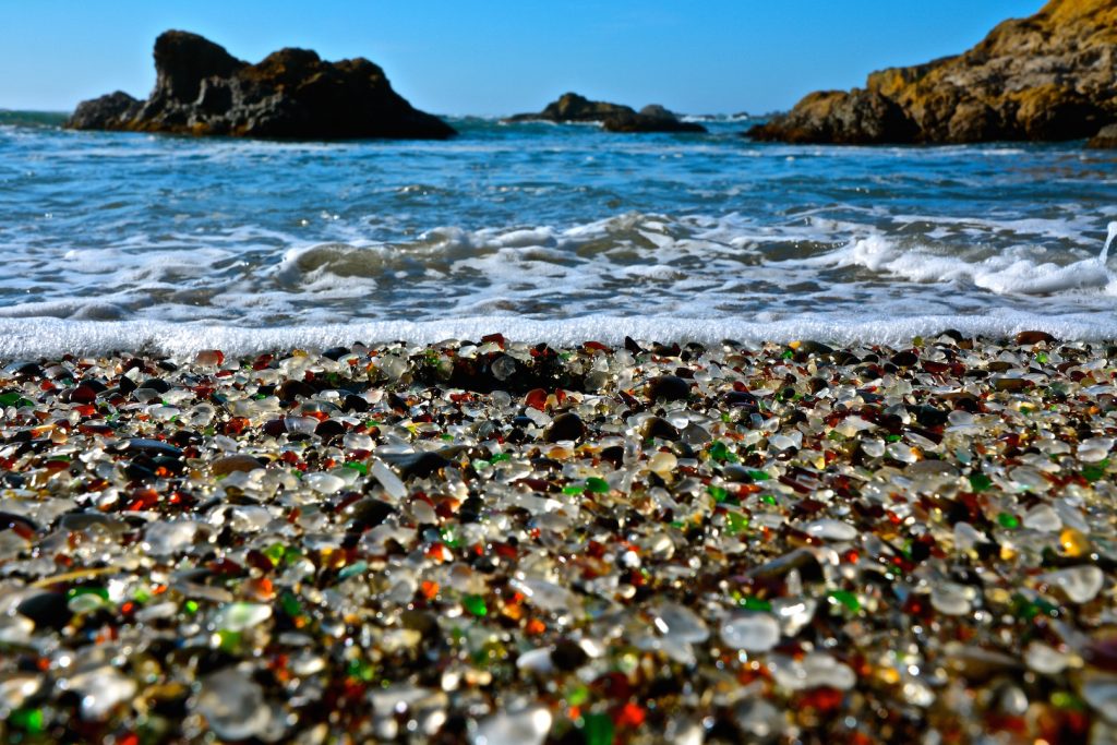 Top 10 Beautiful Glass Beach Photos - Fontica Blog