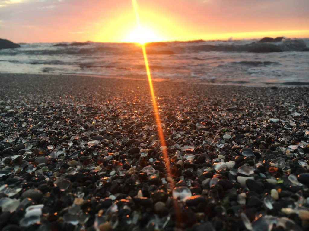 Top 10 Beautiful Glass Beach Photos - Fontica Blog