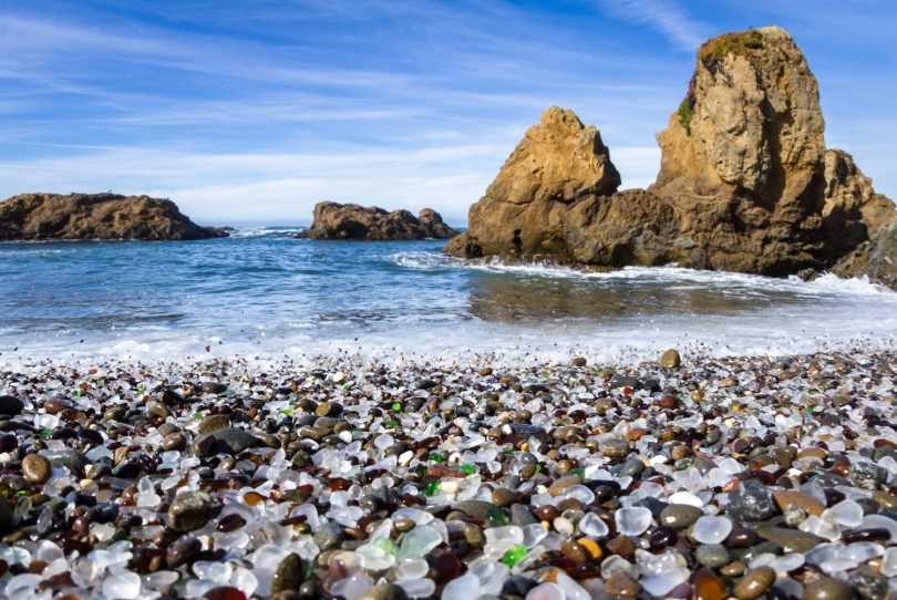 Top 10 Beautiful Glass Beach Photos - Fontica Blog